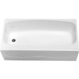 TUB 54X27 LH BONE FIBER